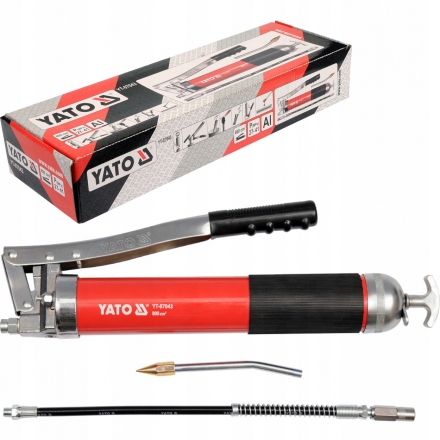 800cc 41Mpa Dual-Piston Hand Grease Gun Yato YT-07043 – Versatile ...