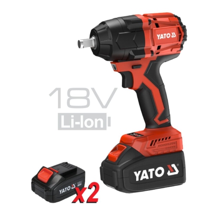 Yato YT-8277935 – Cordless Brushless Impact Wrench 18V, 850Nm with ...