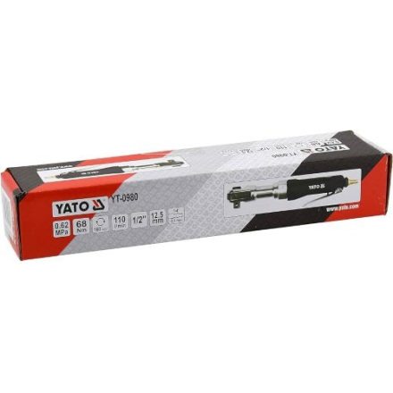 Súng vặn tay ngang khí nén 1/2" 68Nm Yato YT-0980 - Công cụ hỗ trợ đắc ...