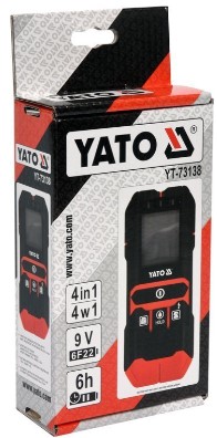 Máy dò kim loại, gỗ, dây điện âm tường Yato YT-73138 - Phát hiện chính ...