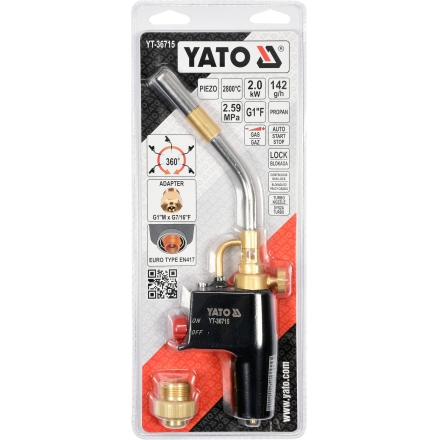 Súng Khò Gas Mini Xoay 360° Có Turbo Yato YT-36715: Công Cụ Đắc Lực Cho ...