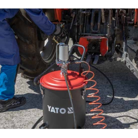 Máy bơm mỡ khí nén cao cấp 30L Yato YT-07068 - Giải pháp bôi trơn hoàn ...